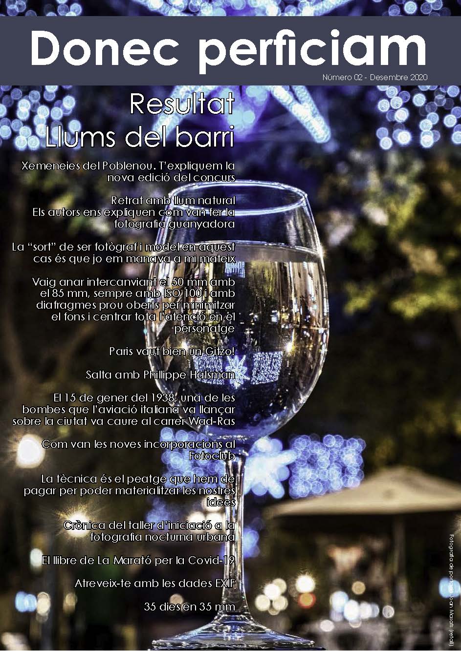 Segon número de la revista Donec perficiam – Fotoclub Poblenou